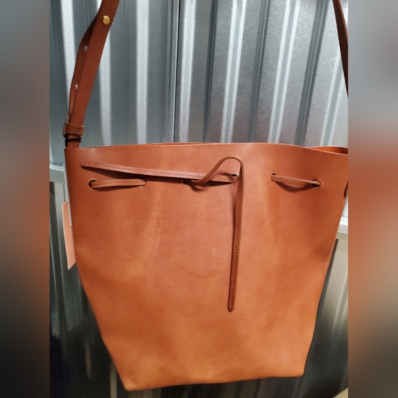 Mansur Gavriel | Bags | Nwt Mansur Gavriel Large Drawstring Bucket Bag ...